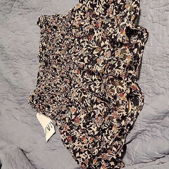 Zara | Skirts | Zara Ruffle Layer Mini Skirt Nwt | Poshmark